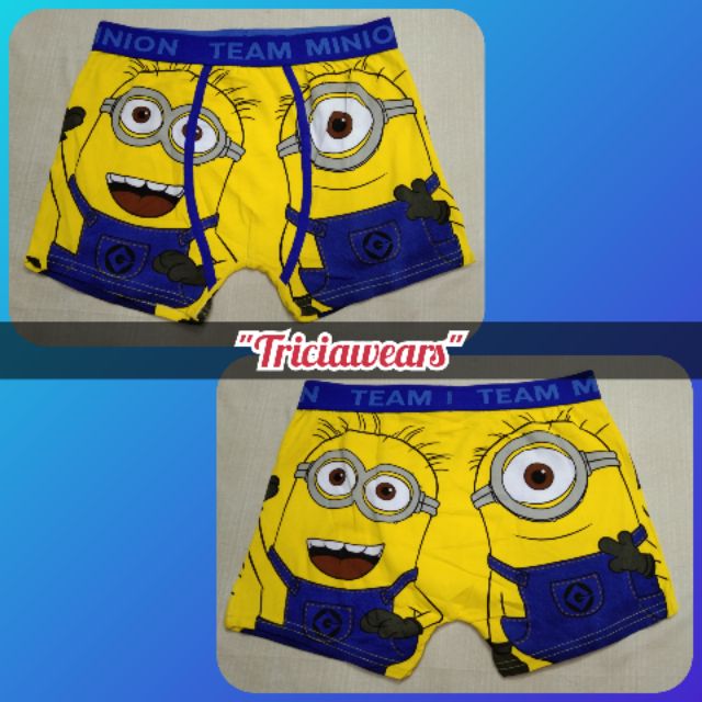 Minions Character Boxer Brief For Adult | Shopee Philippines