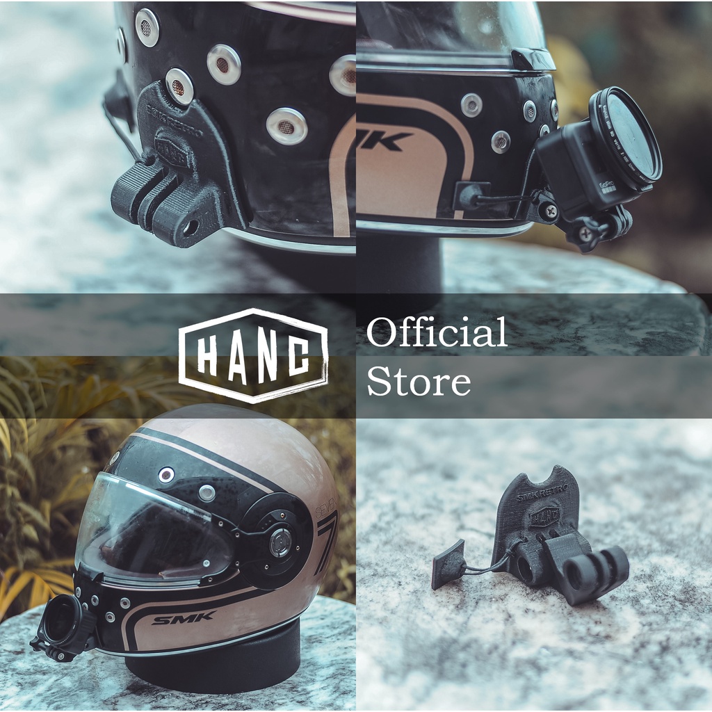 SMK Retro Chinmount Chin mount for Gopro action camera by HANC | Shopee ...