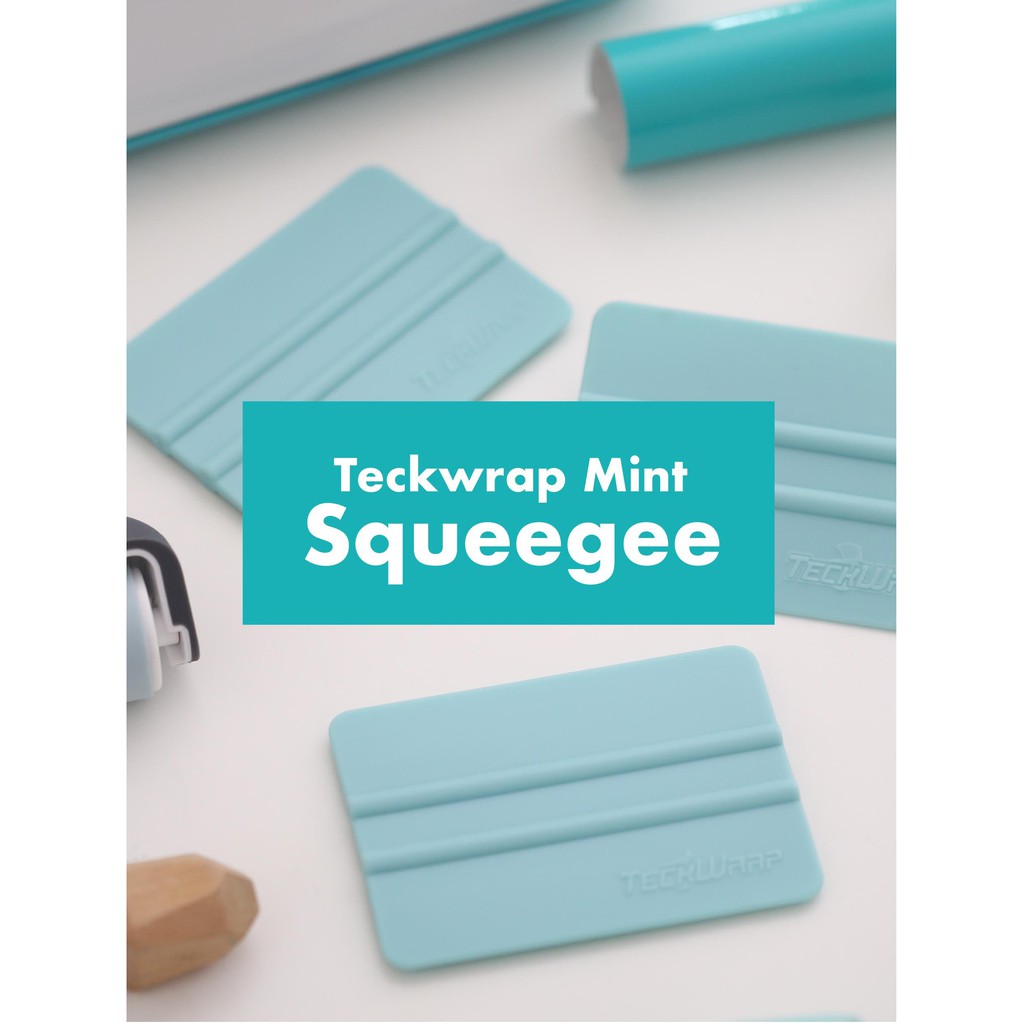Teckwrap Mint Squeegee Vinyl Scrapper Craft Sticker Silk Screen Cart ...