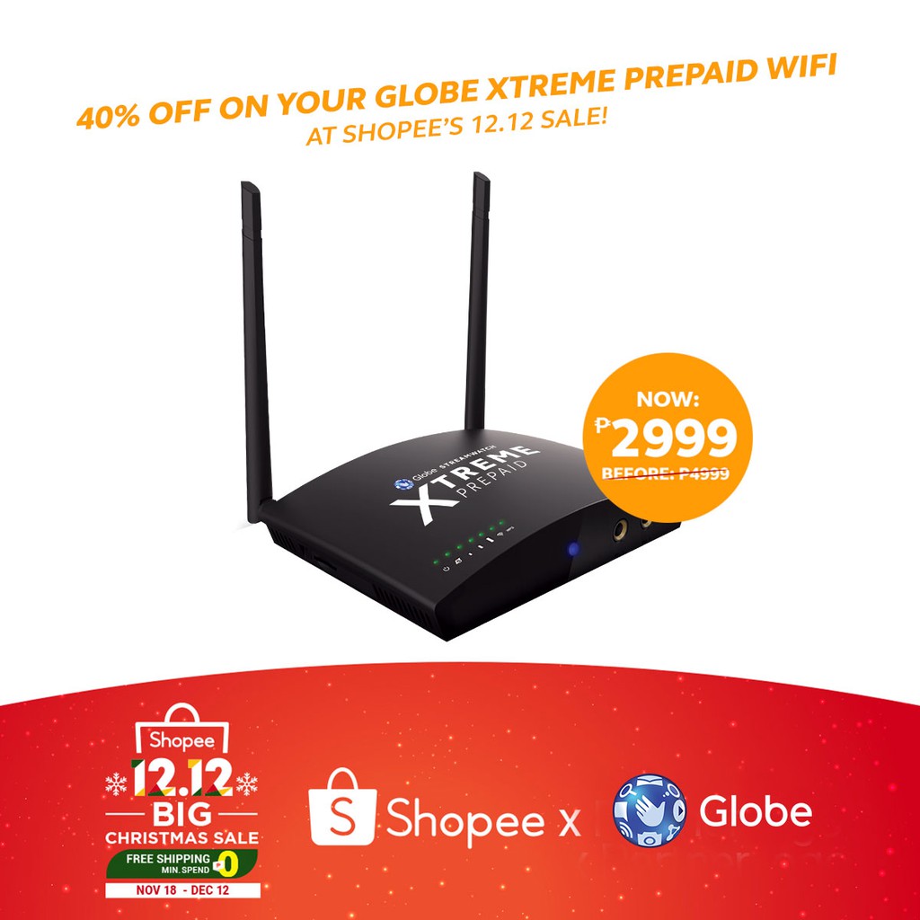 Globe Streamwatch Xtreme Prepaid Wifi | Shopee Philippines