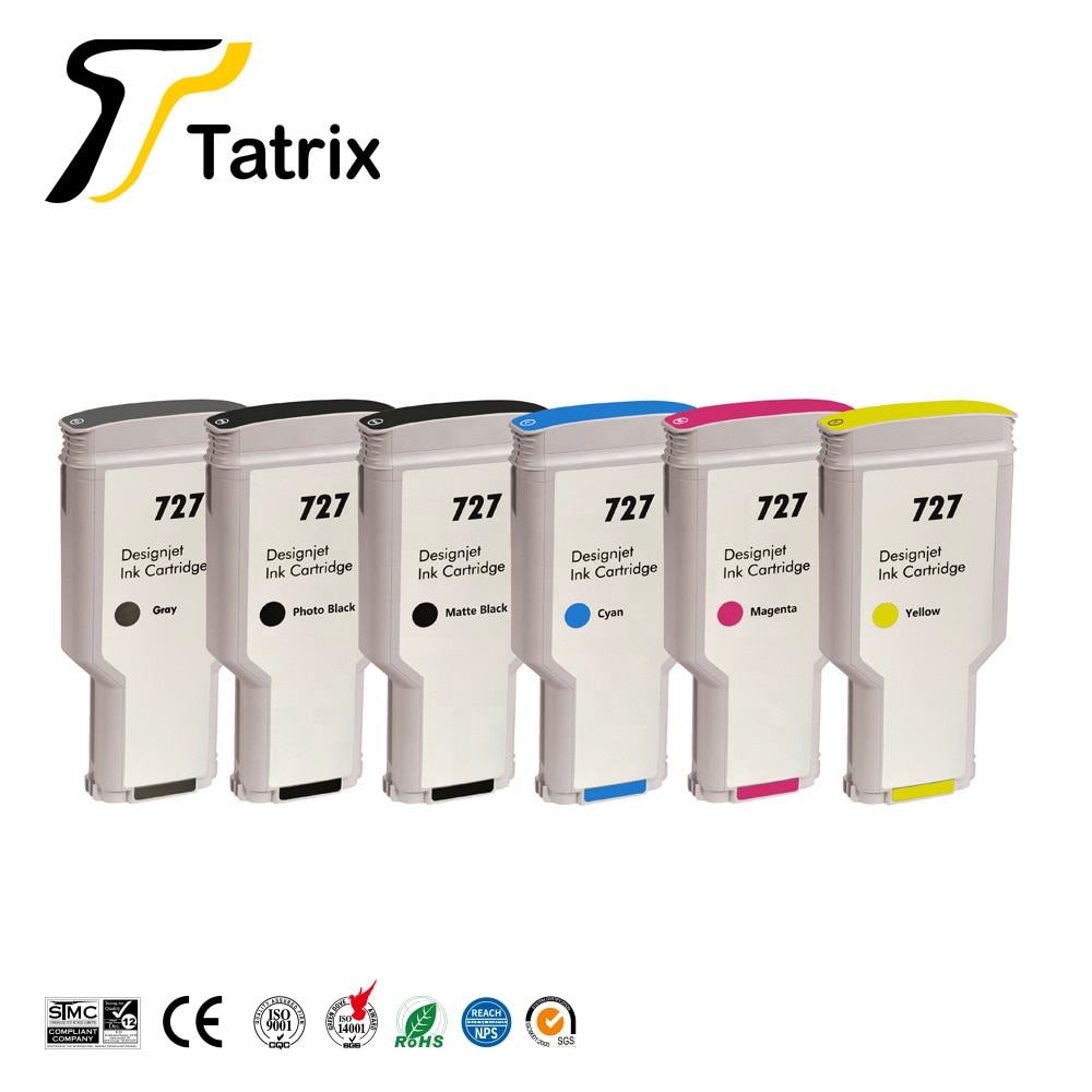 fot hp 727 Premium Color Compatible Ink Cartridge for HP DesignJet T920 ...