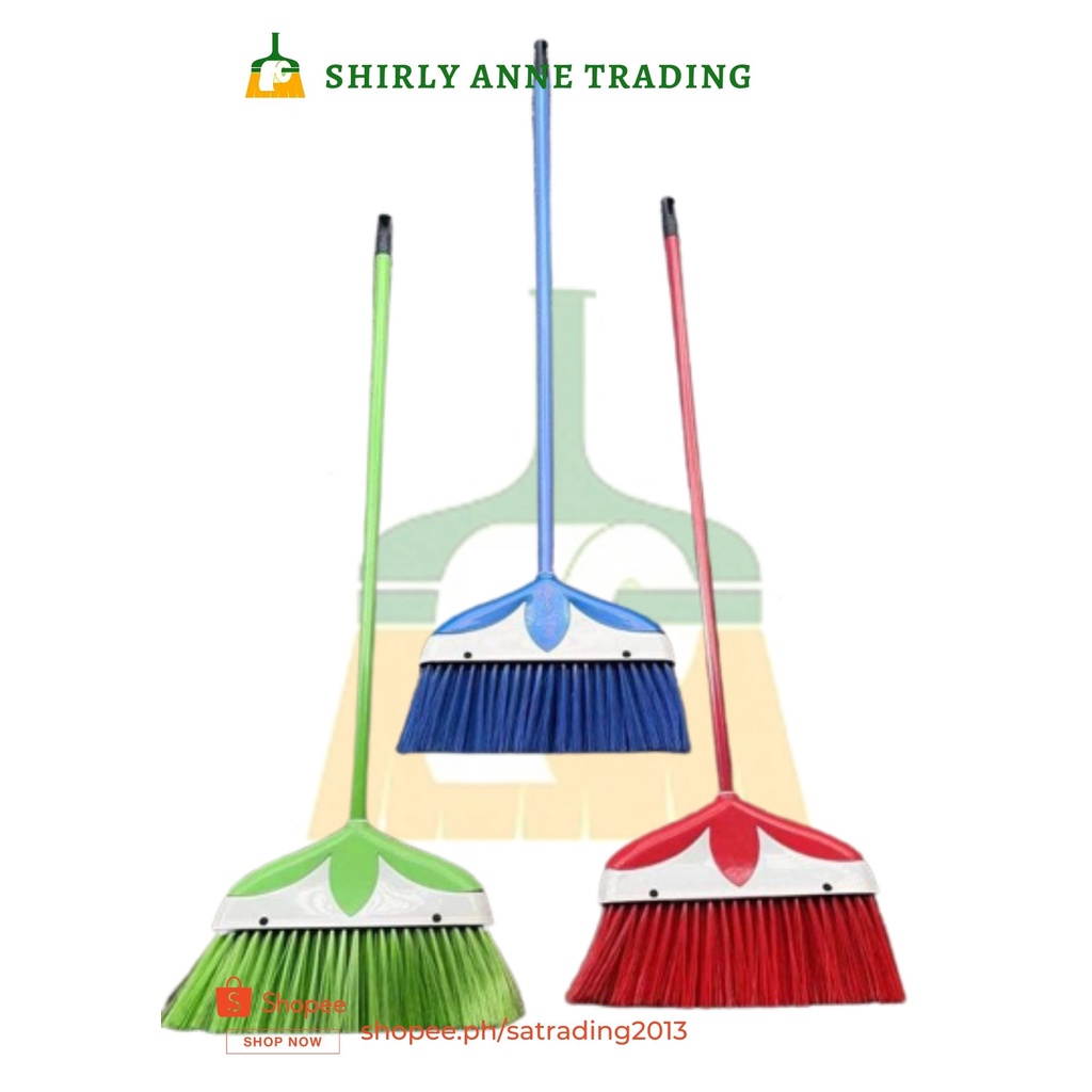 Nylon Broom, Plastic Broom, Assorted Colors 1-piece | Shopee Philippines