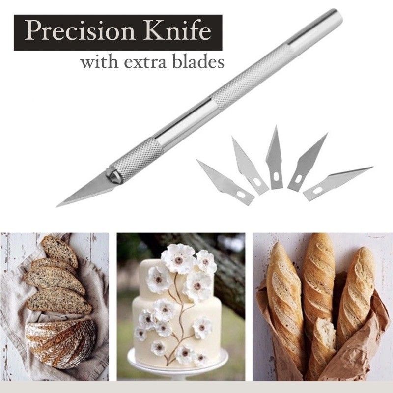 Precision Knife with extra blades / Pen Type Cutter | Shopee Philippines