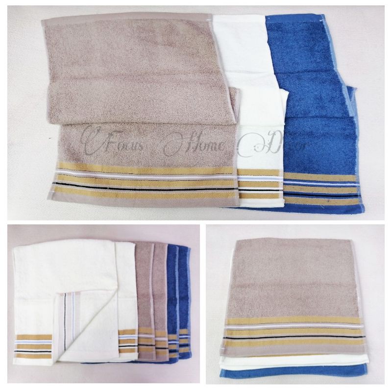 6in1 Long Back/Hand Towel Set of (34*74cm) | Shopee Philippines