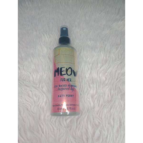 MEOW OIL BASED PERFUME 85ML Shopee Philippines
