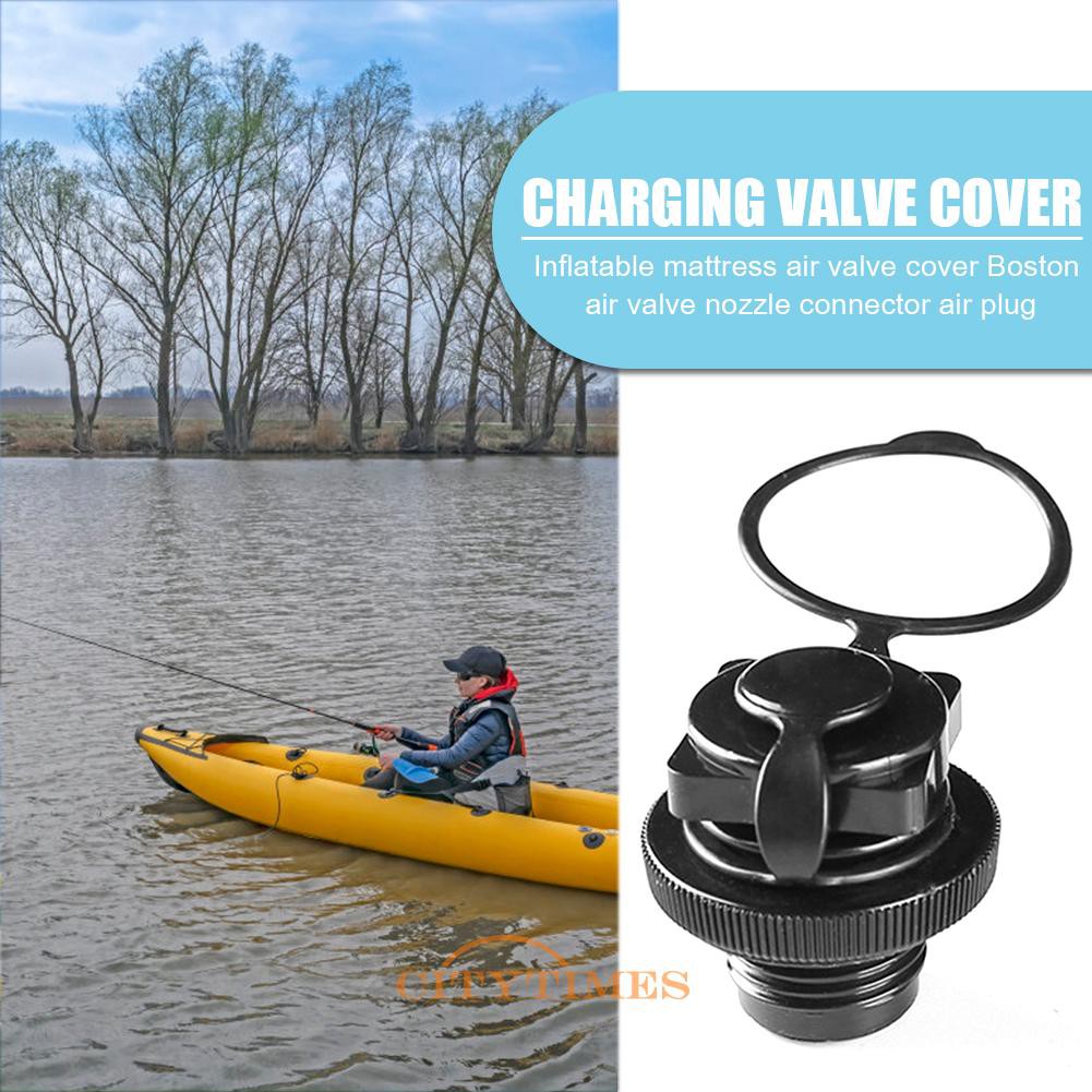 PVC Dinghy Raft Screw Valve Cover Inflatable Boat Kayak Air Bed Nozzle ...