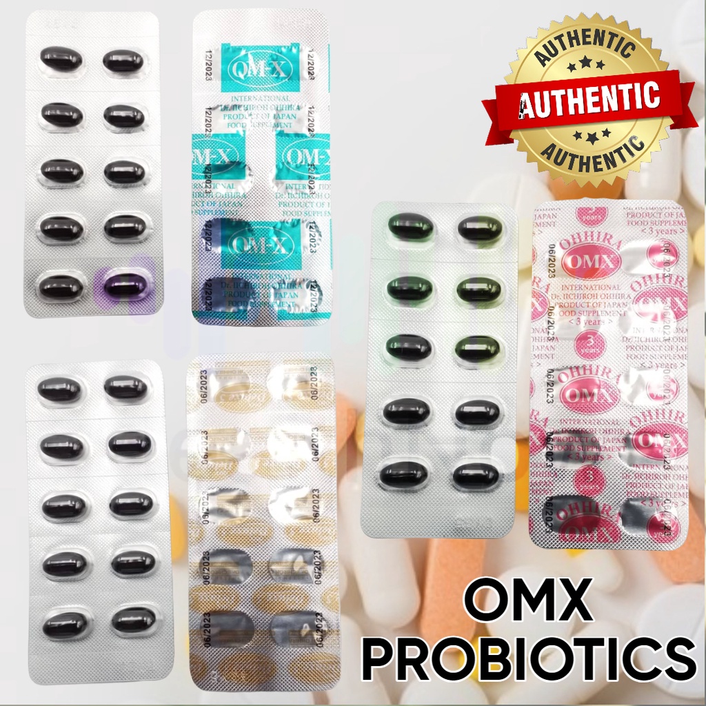 Probiotic OHHIRAS OMX 5 years or 3 years fermentation 1 Blister Pack 10 ...