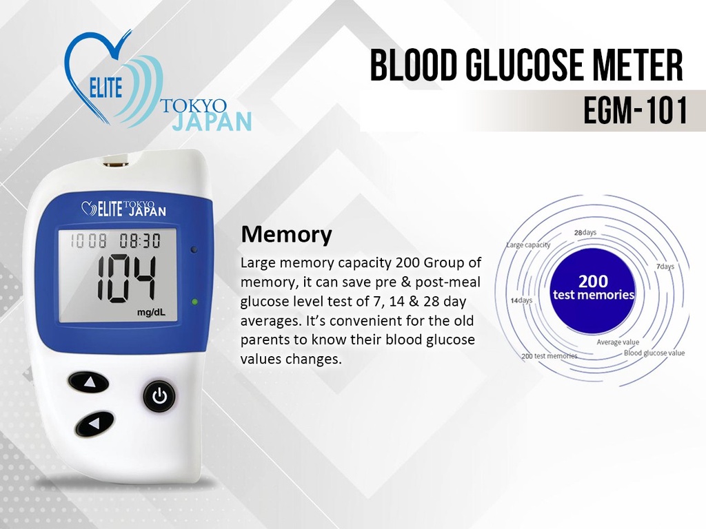 Indoplas Elite Test Strips - 150 pcs (3 boxes) with Glucometer System ...