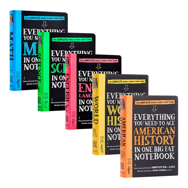 Everything You Need To Ace Books Notebook: The Complete Middle School ...