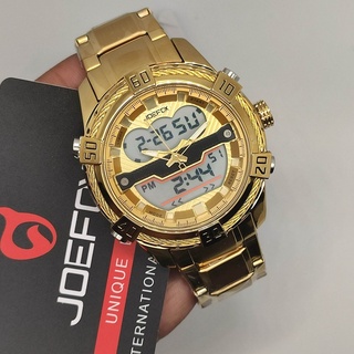 Action Watch JoeFox Original Men's Dual-Time Full Metal Non-Tarnish ...