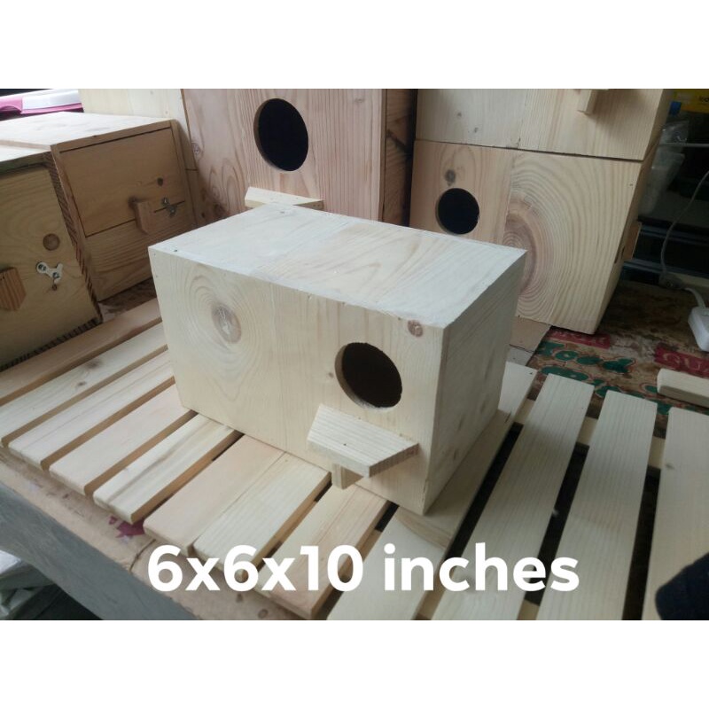 Bird Nest Box size 6x6x10 | Shopee Philippines