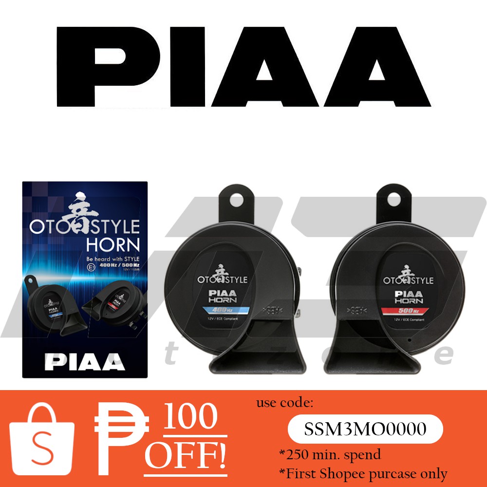 PIAA OTO Style 12V Horn Set (Original w/ Hologram & QR Code) | Shopee Philippines