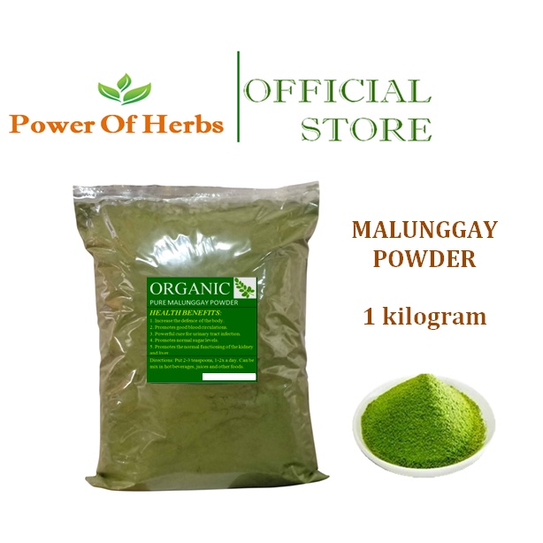 Malunggay / Moringa Powder Pure 1kilo | Shopee Philippines