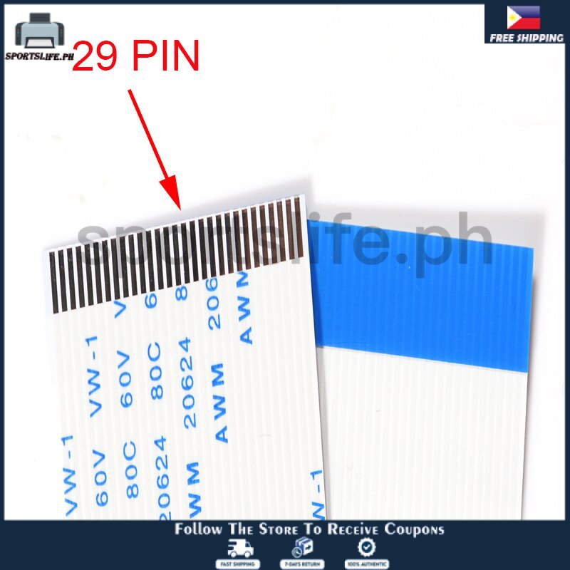 FFC 29 pin flex flat data cable for tx800 xp600 DX11 mutoh valuejet ...