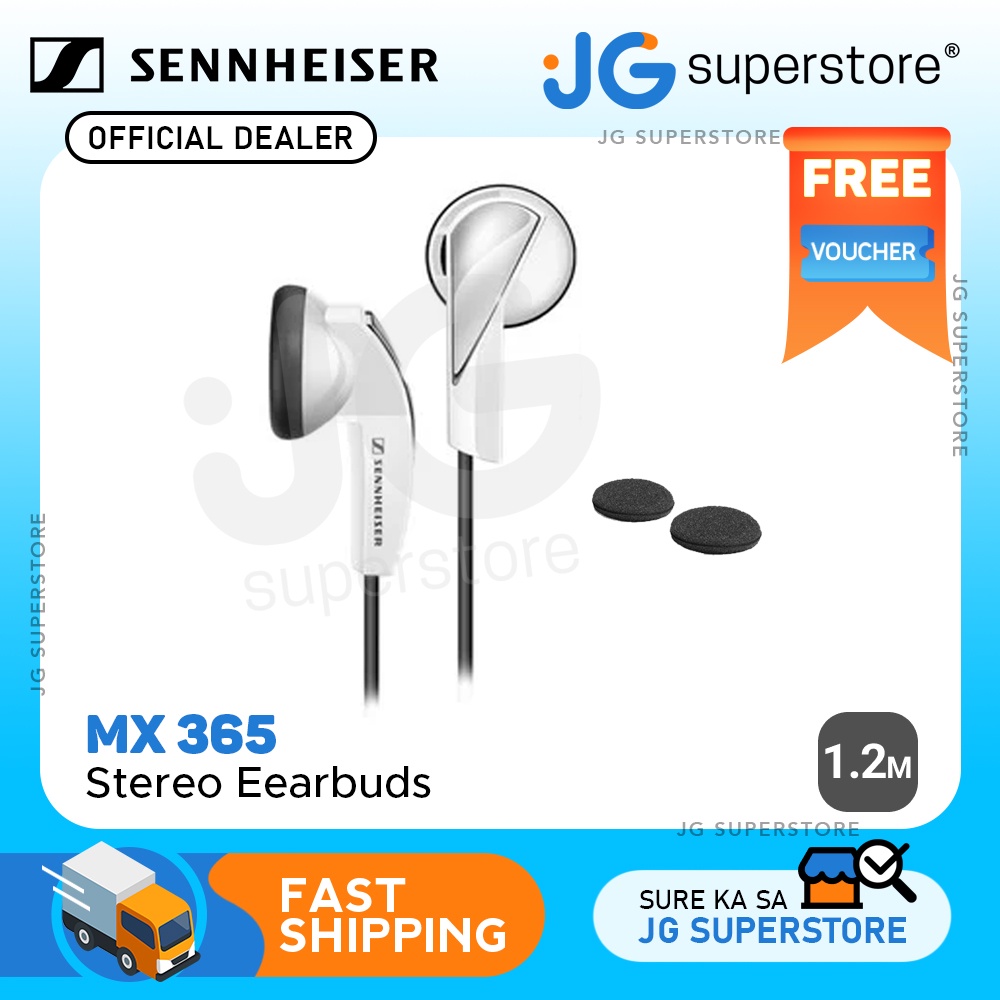 Sennheiser MX 365 Bass Earphone | JG Superstore | Shopee Philippines