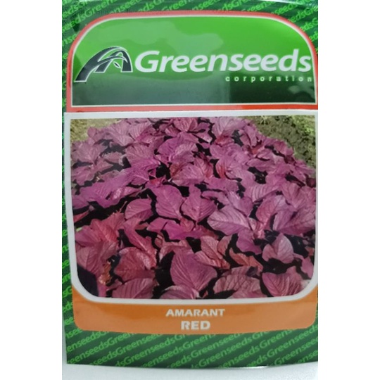 AMARANT RED 60+ SEEDS PER POUCH (REPACKED) | Shopee Philippines