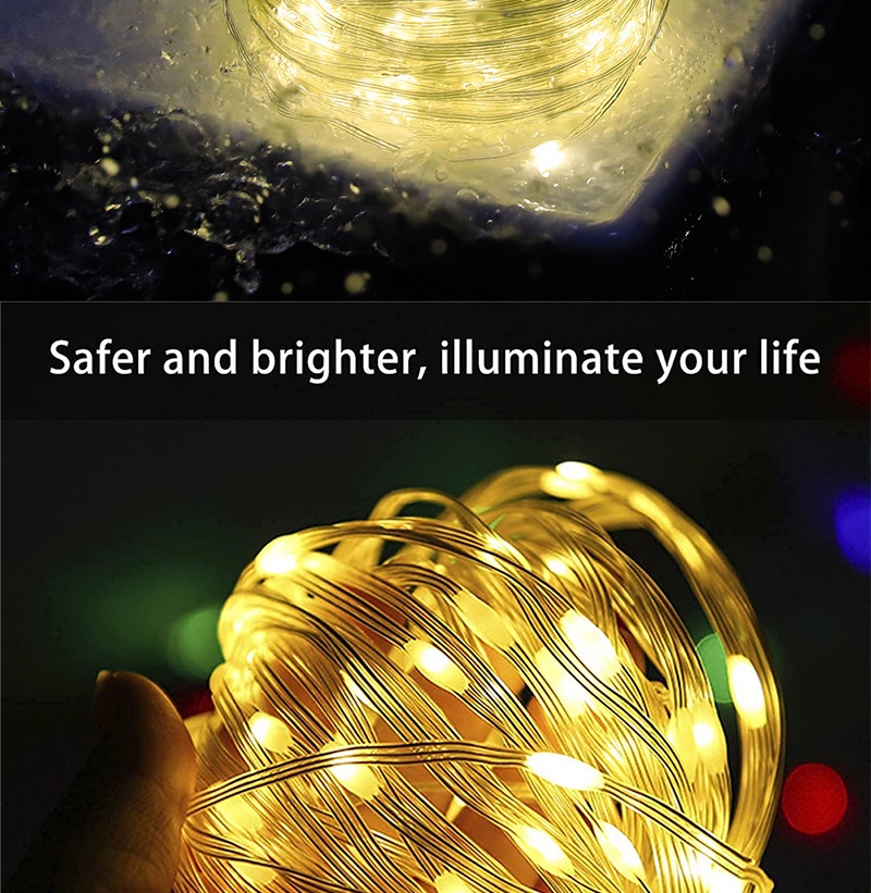 WS2812B Bluetooth LED String Fairy Lights Dreamcolor RGBIC Addressable ...