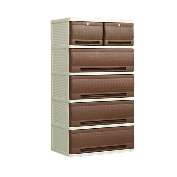 Zooey Native Rattan Drawer 5 layer -2002-5l | Shopee Philippines