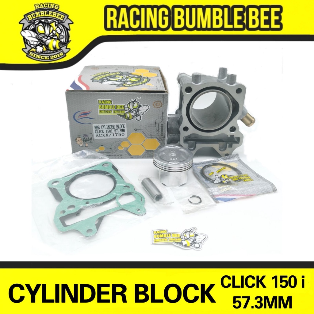 Cylinder Block CLICK 150i 57.3mm | Shopee Philippines