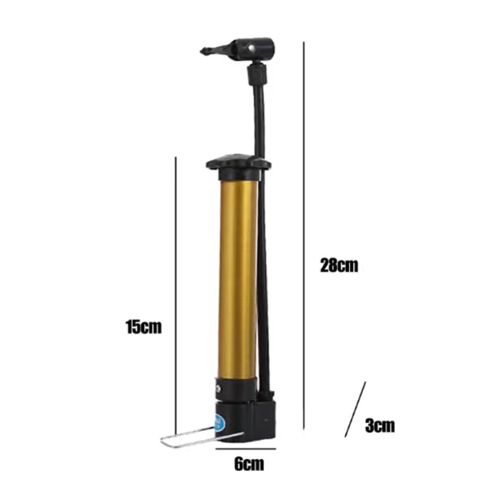 Air Pump for Bike, Motorcycle, Swimming Pool, Air Bed, Tire Inflator ...