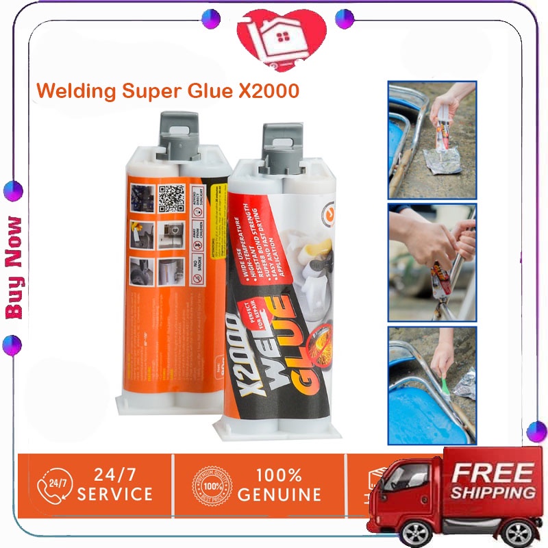 (Original) X2000 Welding glue Super strong multipurpose welding glue ...