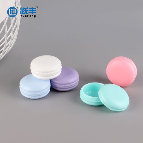 Pink Color Macaron Empty Jar Container Macaroon 10g | Shopee Philippines