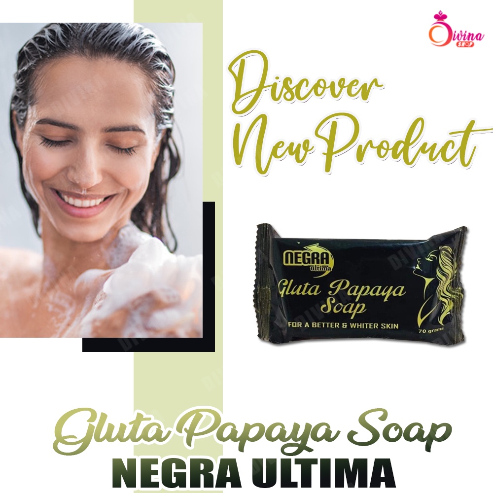 Negra Ultima Gluta Papaya Soap 70g Whitening, Smoothens, Brightening ...