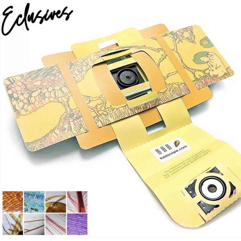 Foldscope The Paper Microscope Basic Kit 140 X Magnification Science ...