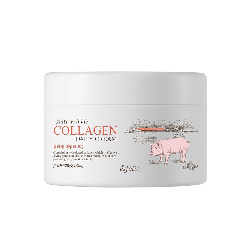 Esfolio Collagen Daily Cream 200ml | Shopee Philippines