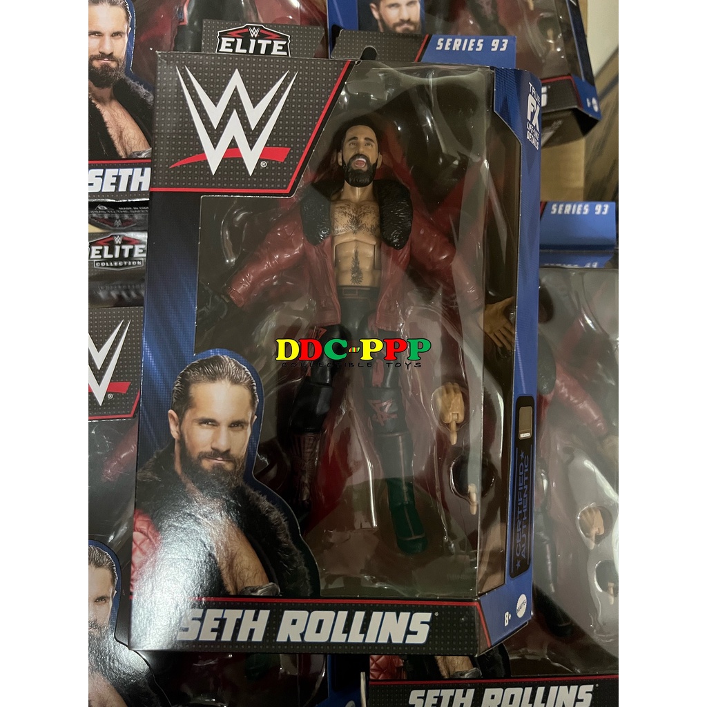SETH ROLLINS - WWE Elite Collection Series 93 Action Figure (SEALED) | Shopee Philippines