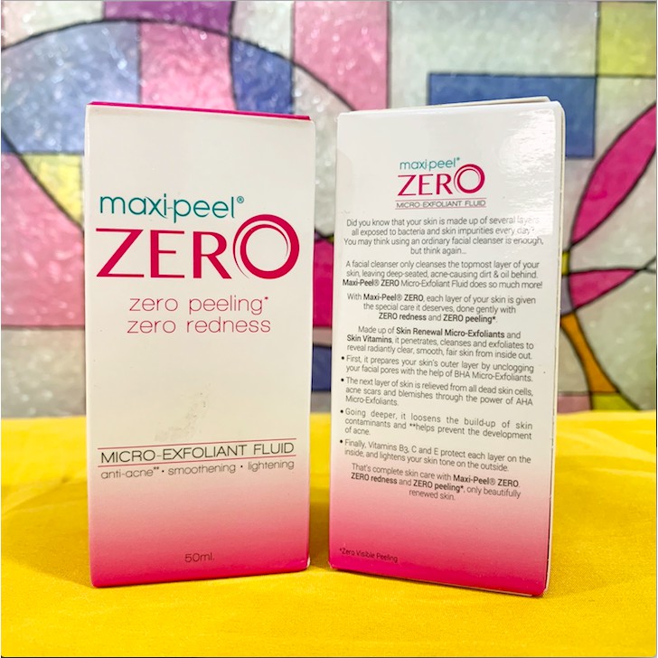 Maxi-Peel Zero Micro Exfoliant Fluid 50ml | Shopee Philippines