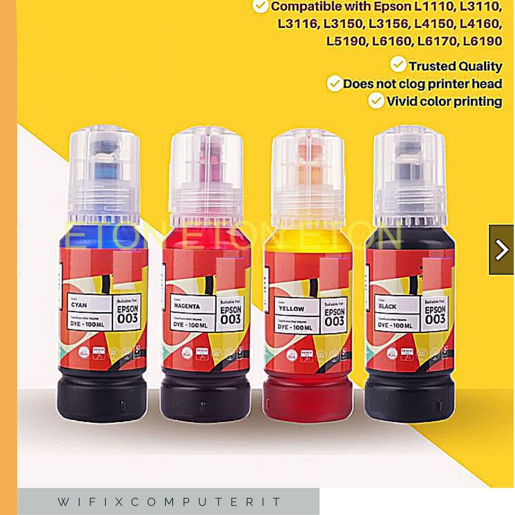 Ink for Epson Inkjet Printers, 70 ml | Shopee Philippines