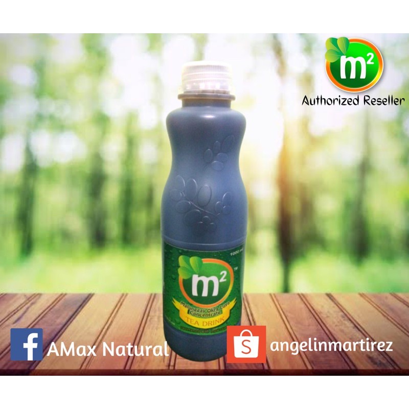 M2 Malunggay Okra Luya Concentrate Tea Drink 1Liter | Shopee Philippines