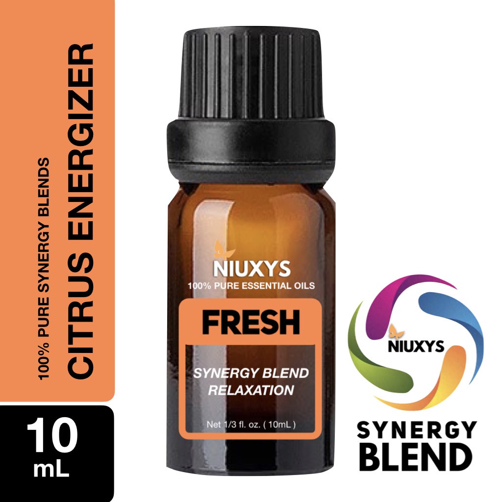 FRESH SYNERGY BLEND Essential Oil 10ml; 100% Pure and Natural ...
