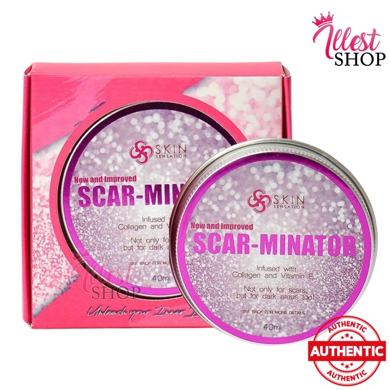 Original Skin Sensation Scarminator Cream 40ml Peklat Expert Shopee