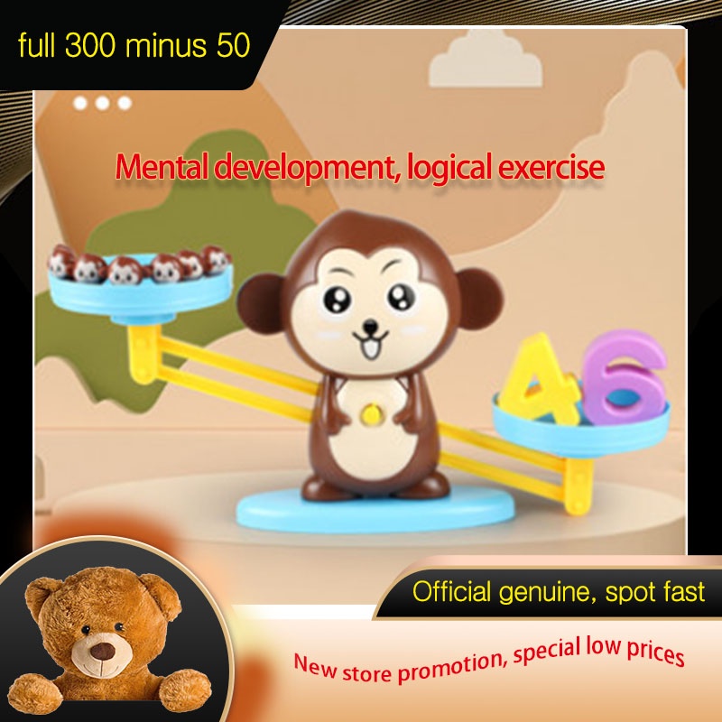 Balancing Monkey Math Game Balance Scale | Shopee Philippines