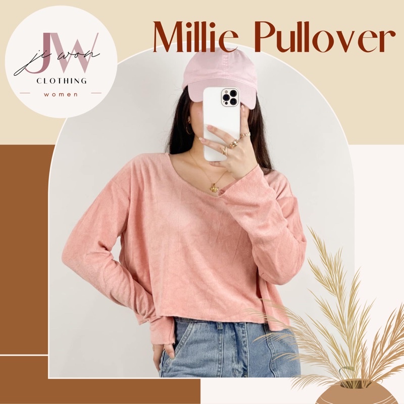 JW | Millie Pullover (Fits Small to Semi-Large) (Towelette Fabric ...