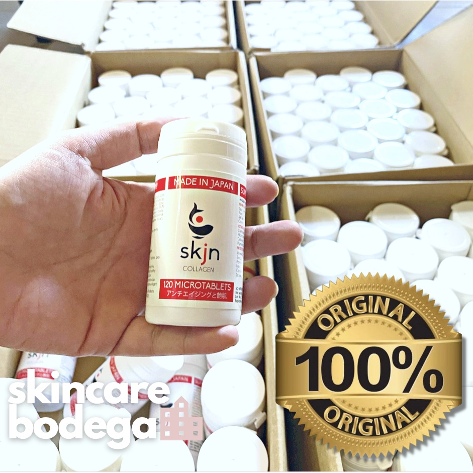 ONHAND AUTHENTIC SKJN COLLAGEN MICROTABLETS MADE IN JAPAN | CHEWABLES | MICRO TABLETS | Shopee ...