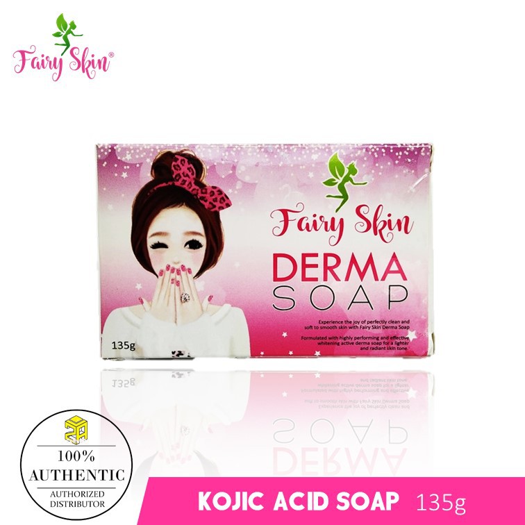 Authentic Fairy Skin Derma Kojic Acid Soap 135g | BeeCost