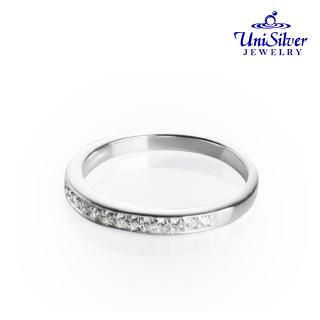 Unisilver 925 Thin Band Ladies Ring (RS291-2001) | Shopee Philippines