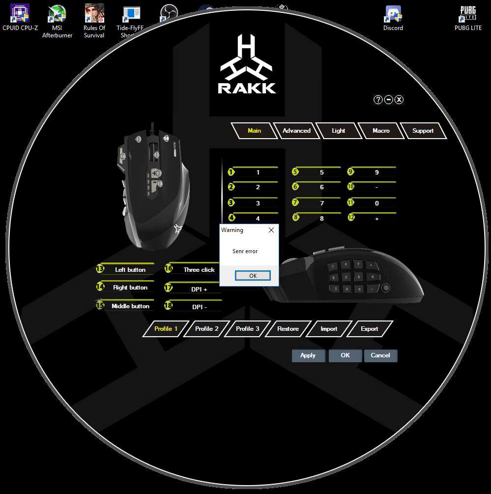 Rakk IMA Macro Gaming Mouse | Shopee Philippines