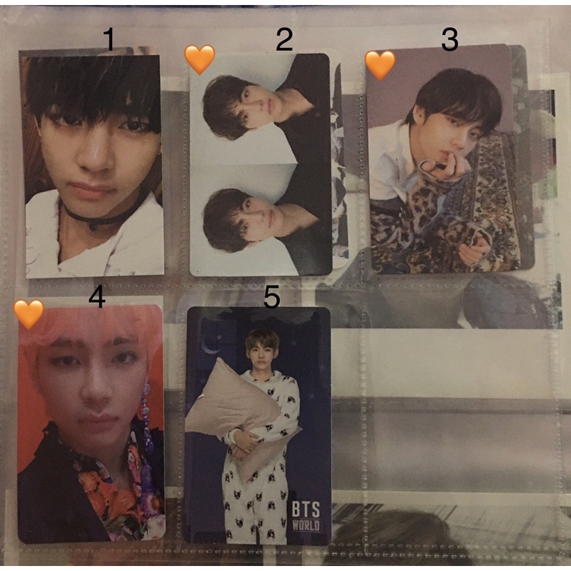 BTS V Official Photocards | Shopee Philippines