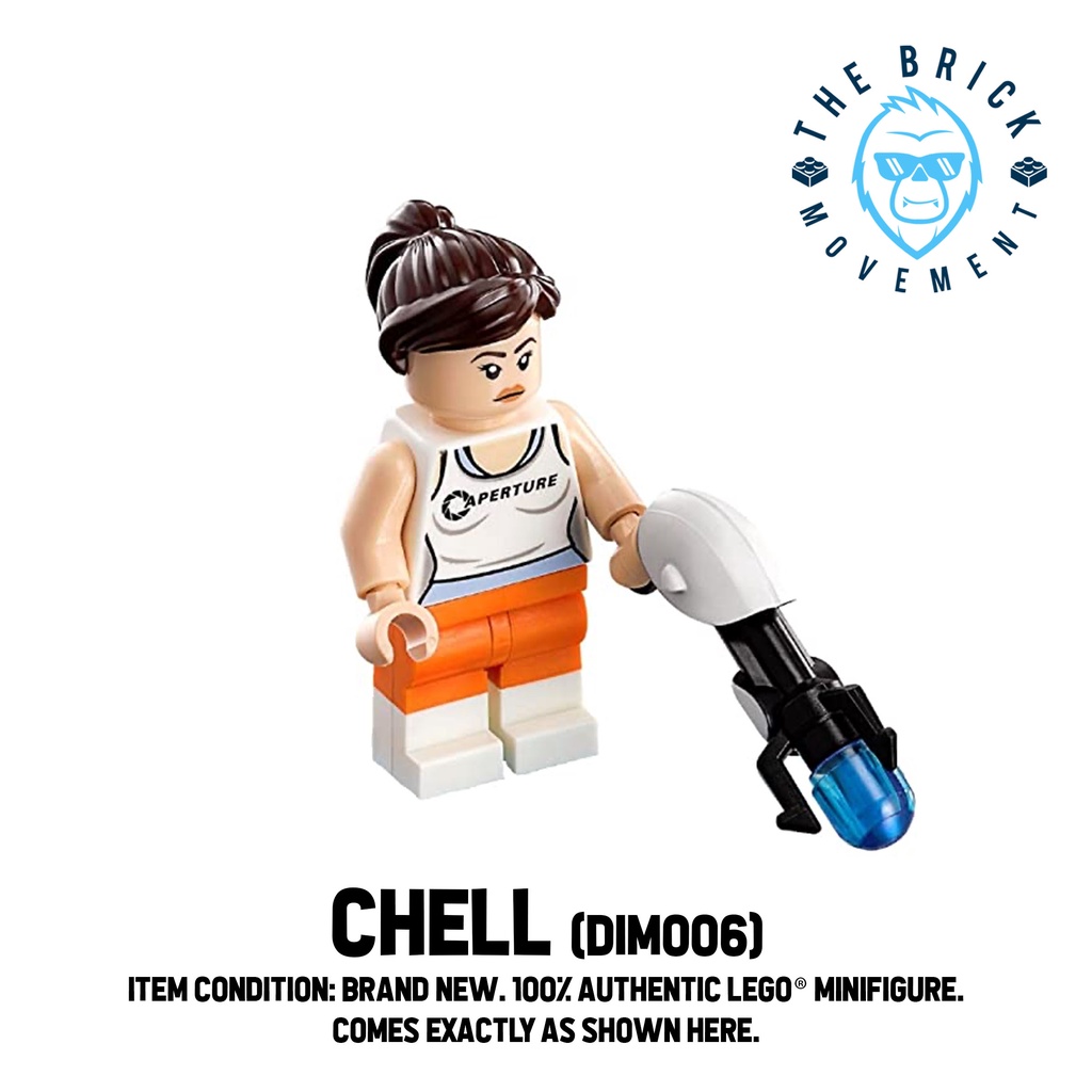 LEGO® DIMENSIONS Chell Minifigure | Shopee Philippines
