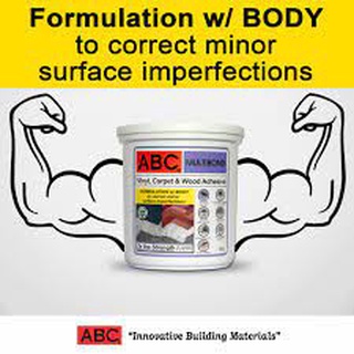 ABC Multibond Vinyl, Carpet & Wood Adhesive 4kg | Shopee Philippines