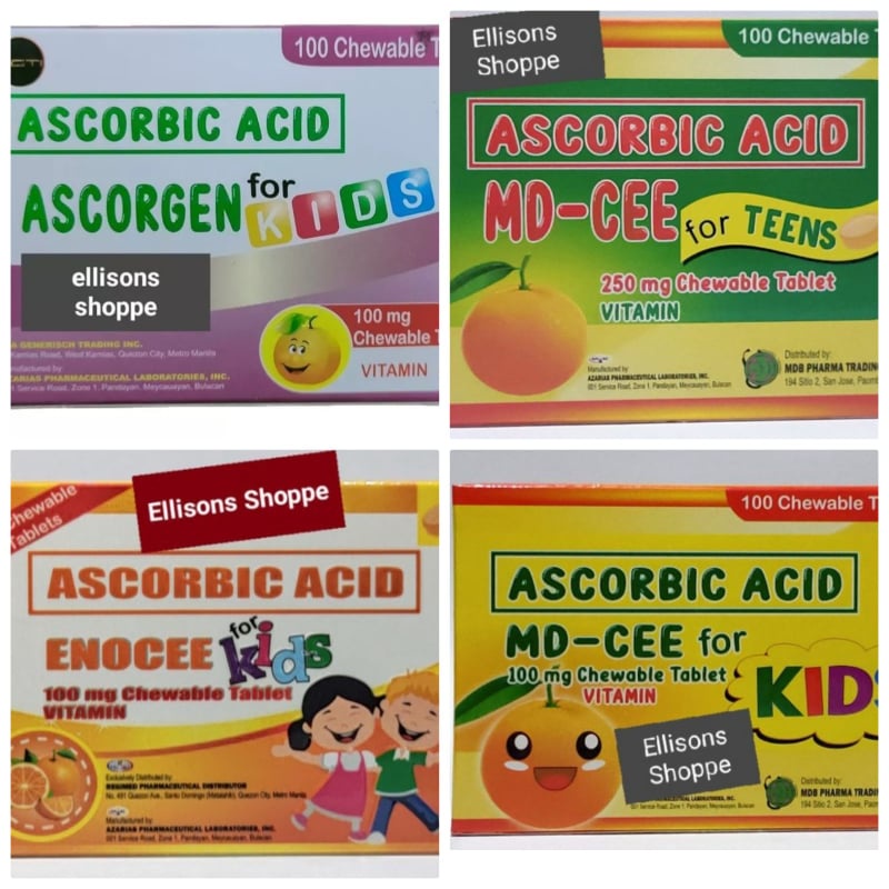 MD-CEE for KIDS and TEENS / ENOCEE for KIDS Ascorgen Ascorbic Acid ...