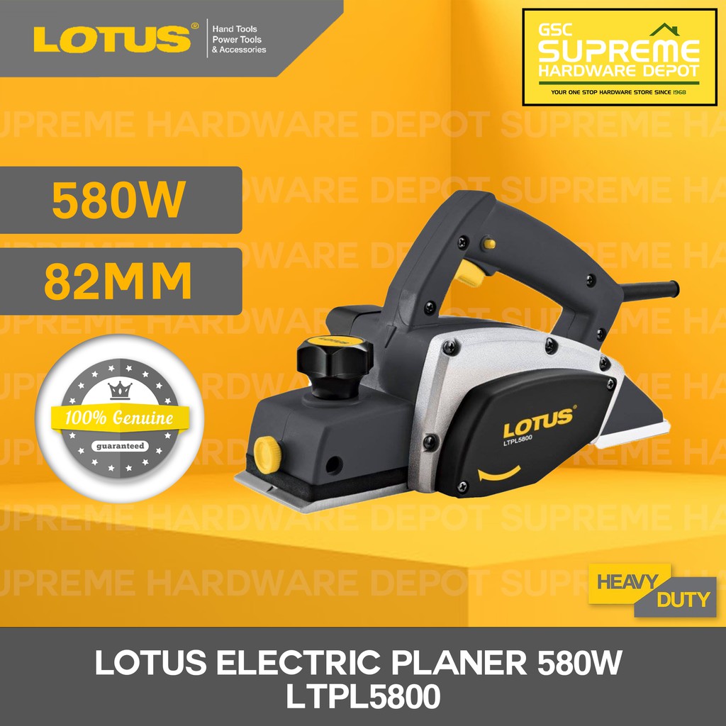 Lotus Electric Planer 580W / 600W LTPL5800 LTPL600X | Shopee Philippines