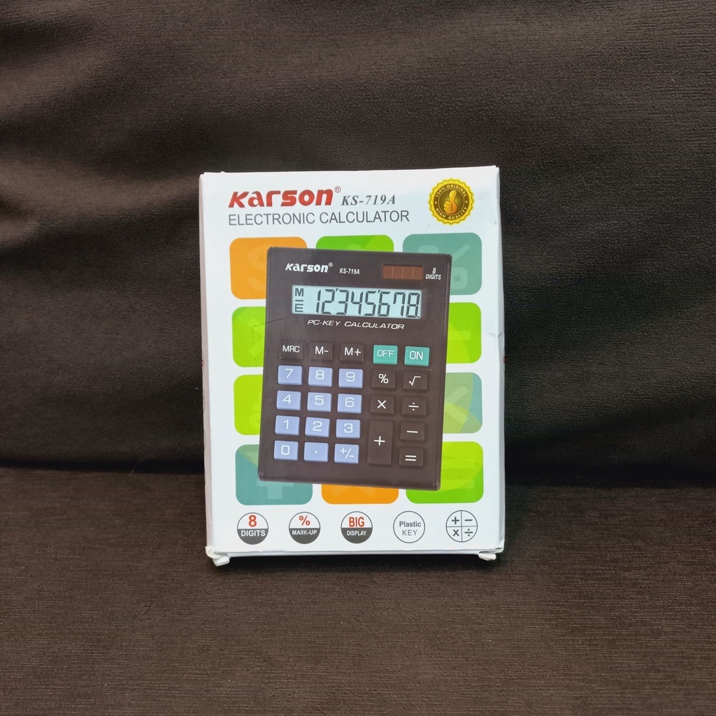 Karson Desktop Calculator 8 Display Ks-719A | Shopee Philippines
