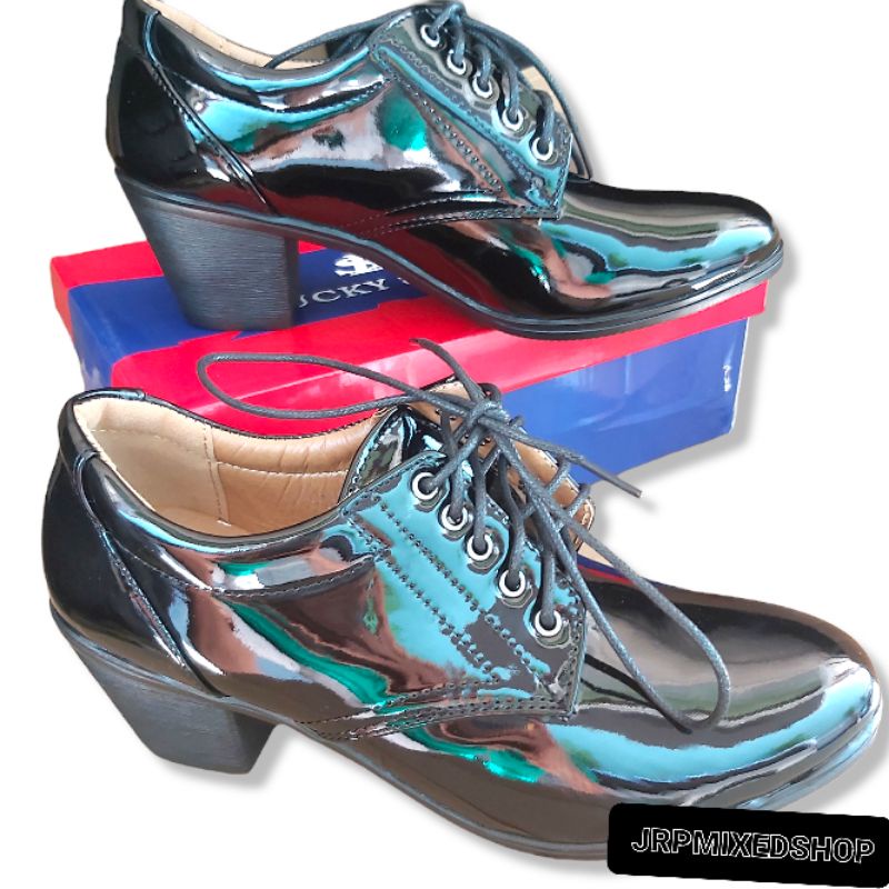 High Quality LUCKY SEVEN Security Lady Guard Shoes / Police officer ...
