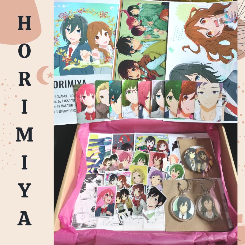 HORIMIYA anime fan merch gift set box room decoration (pls read ...