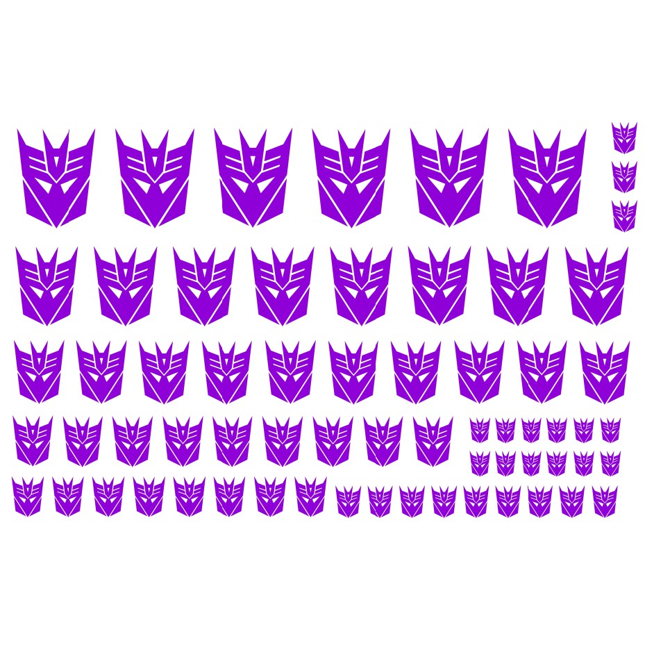 Transformer - Decepticon Sticker | Shopee Philippines